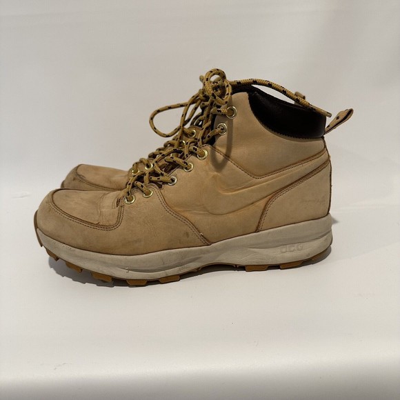Nike | Shoes | Nike Mens Acg Manoa Work Hiking Boots Size 8 Lace Up ...